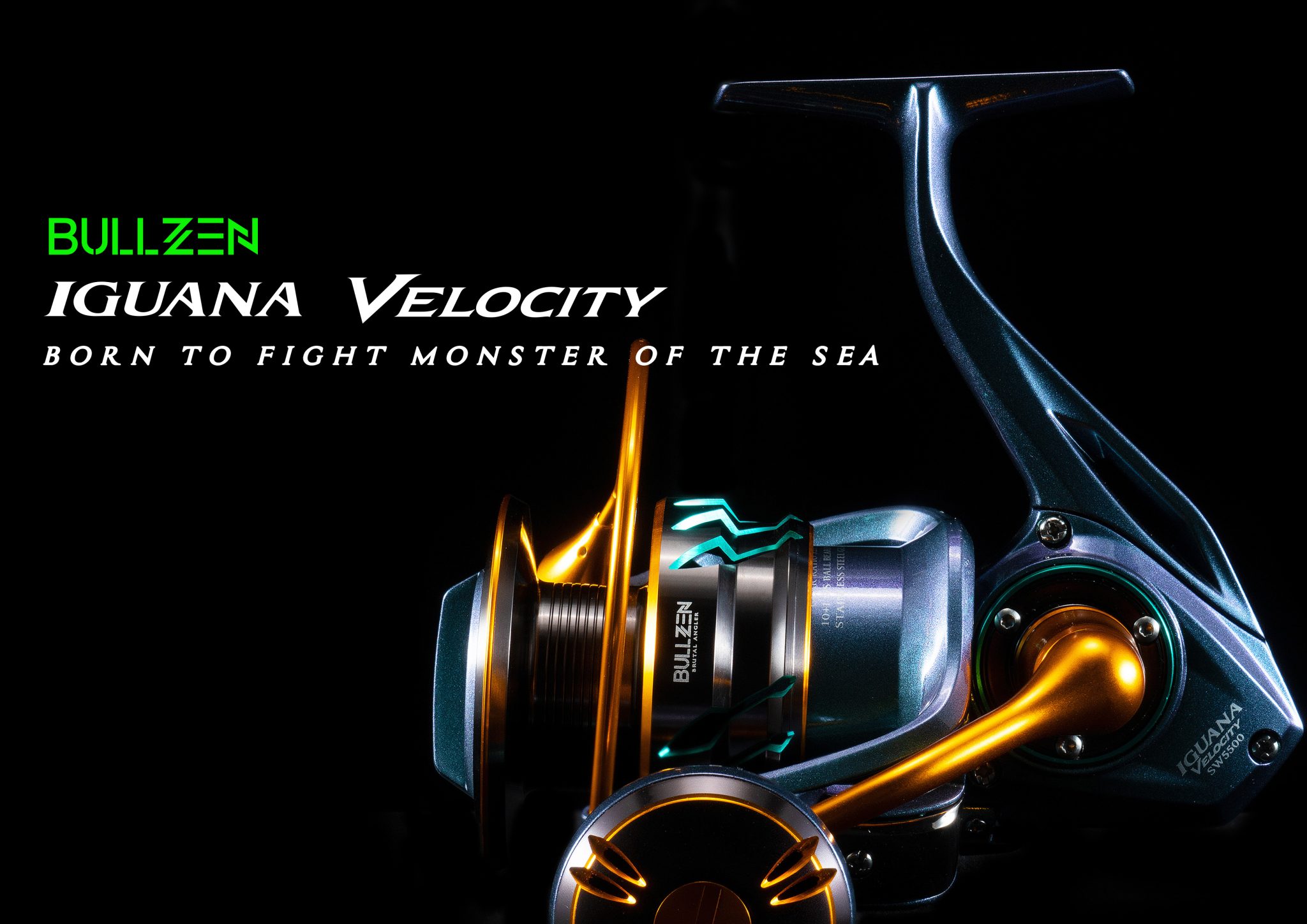 Bullzen Iguana Velocity Spinning Reel - Hookit.gr